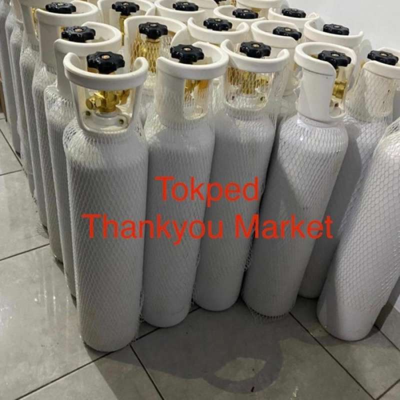 Jual Tabung Oksigen (O2) + isi Medical ukuran 1m3 di Seller Alfa ...