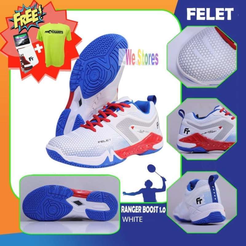 Promo FELET Ranger Boost Sepatu Badminton FELET Ranger Boost (Original ...