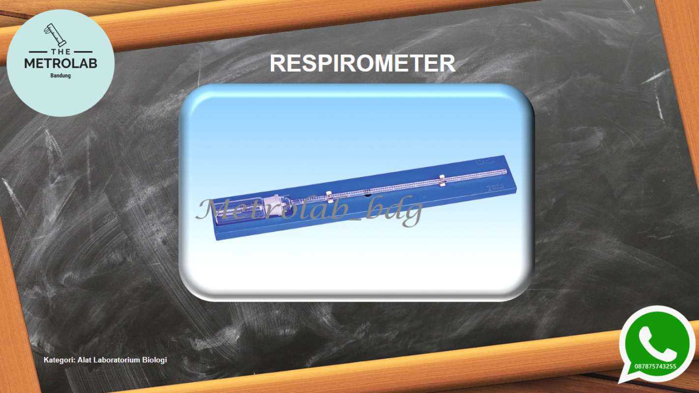 Jual Respirometer Sederhana | Alat Ukur Pernapasan Pada Serangga Di ...