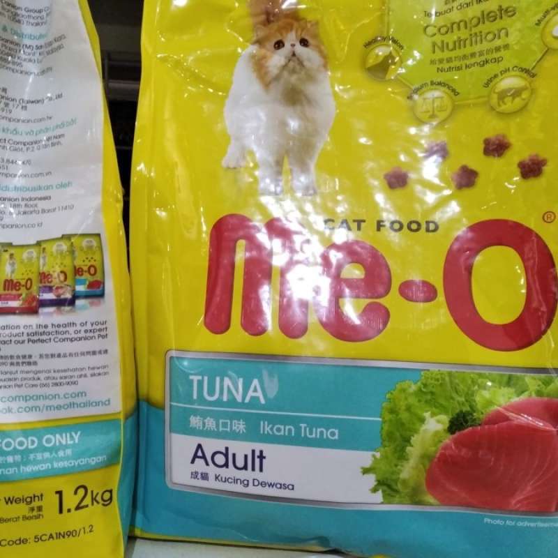 Promo Meo Tuna Adult 1,2 kg-Makanan kucing Me-o CatFood Diskon 50% di ...