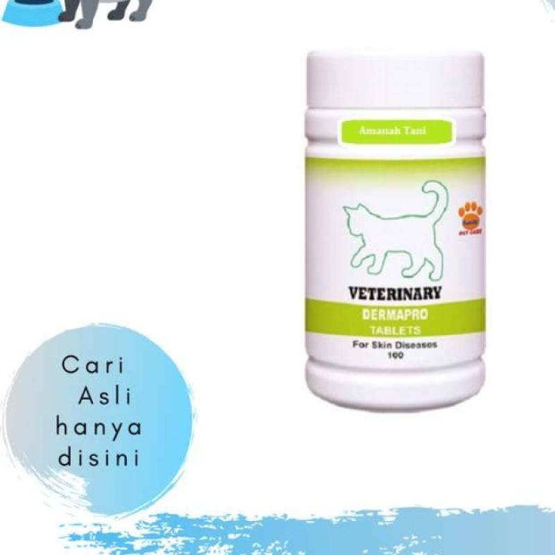 Promo Obat Penyakit Kulit Kucing Raid All DERMAPRO CAT 100 TAB Skin ...