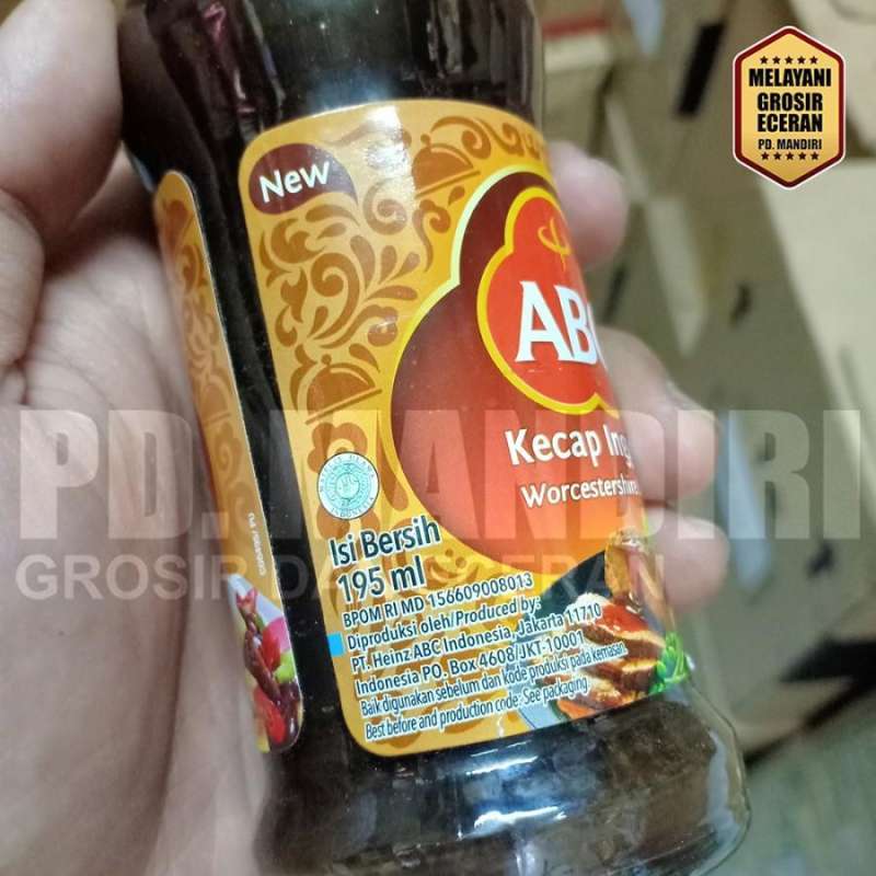 Jual Abc Kecap Inggris 195 Ml Di Seller Pd Mandiri Bdg - Kebon Jeruk, Kota Bandung | Blibli