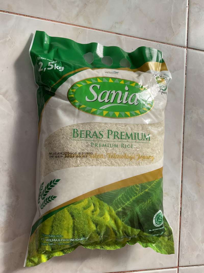 Jual Beras Sania 2,5kg Di Seller Tava 889 Store - Sei Atau Sungai ...