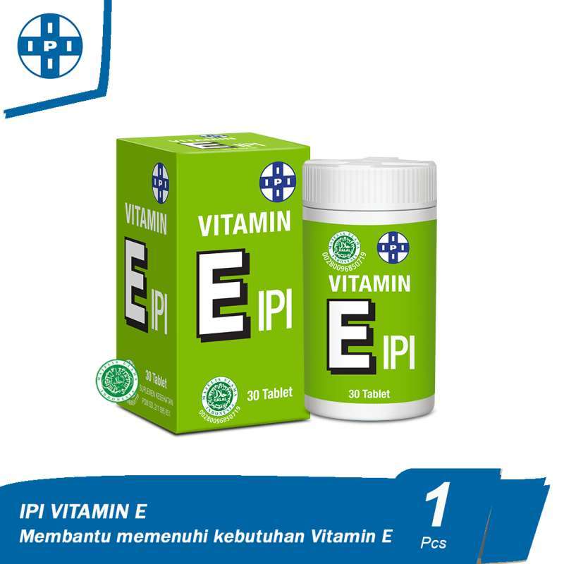 Promo [last Chance] - Ipi Vitamin E (30 Tablet) Diskon 44% Di Seller ...