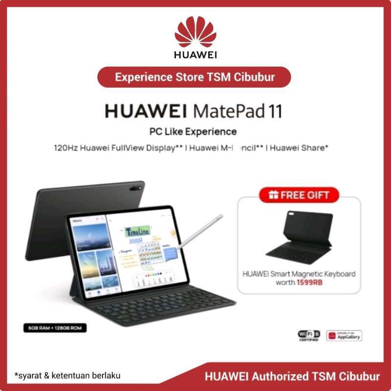 Jual Huawei Matepad 11 Tablet [6+128gb] Di Seller Huawei Store Tsm ...
