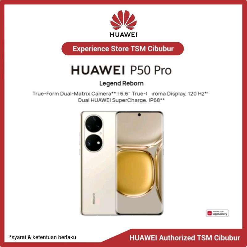 Jual HUAWEI P50 Pro Smartphone [8GB+256GB] di Seller Huawei Store TSM Cibubur - Harjamukti, Kota ...