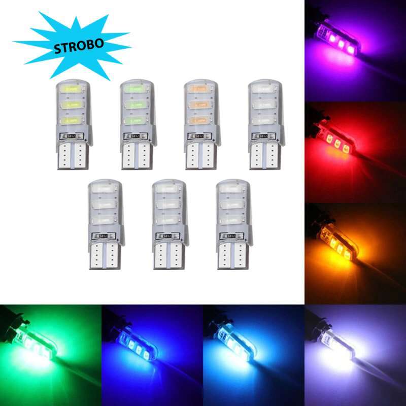 Jual LED T10 Strobo T10 Gel Jelly 6 Mata Kedip Lampu Senja Sein Motor ...