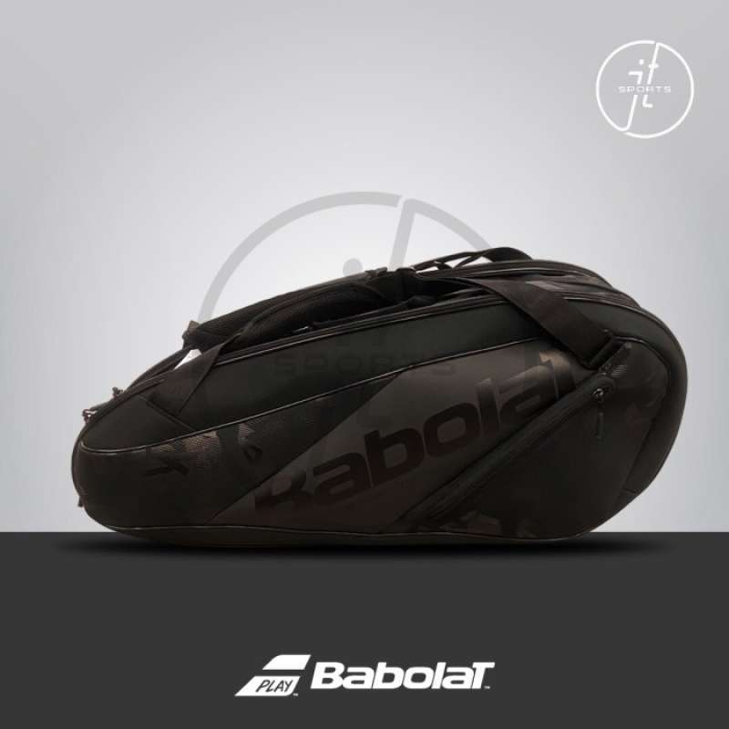 Jual Tas Raket Tenis Tennis Bag Babolat Expandable Team Line Black di ...