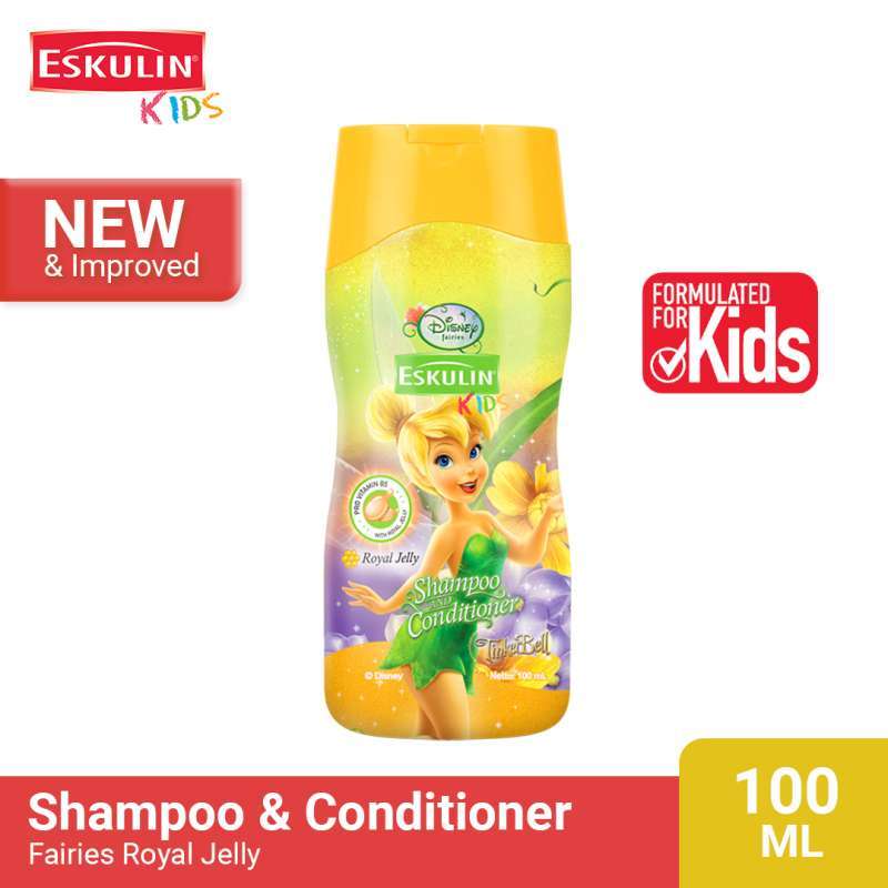 Jual Eskulin Kids Shampoo & Conditioner Fairies Royal Jelly 100ml di ...