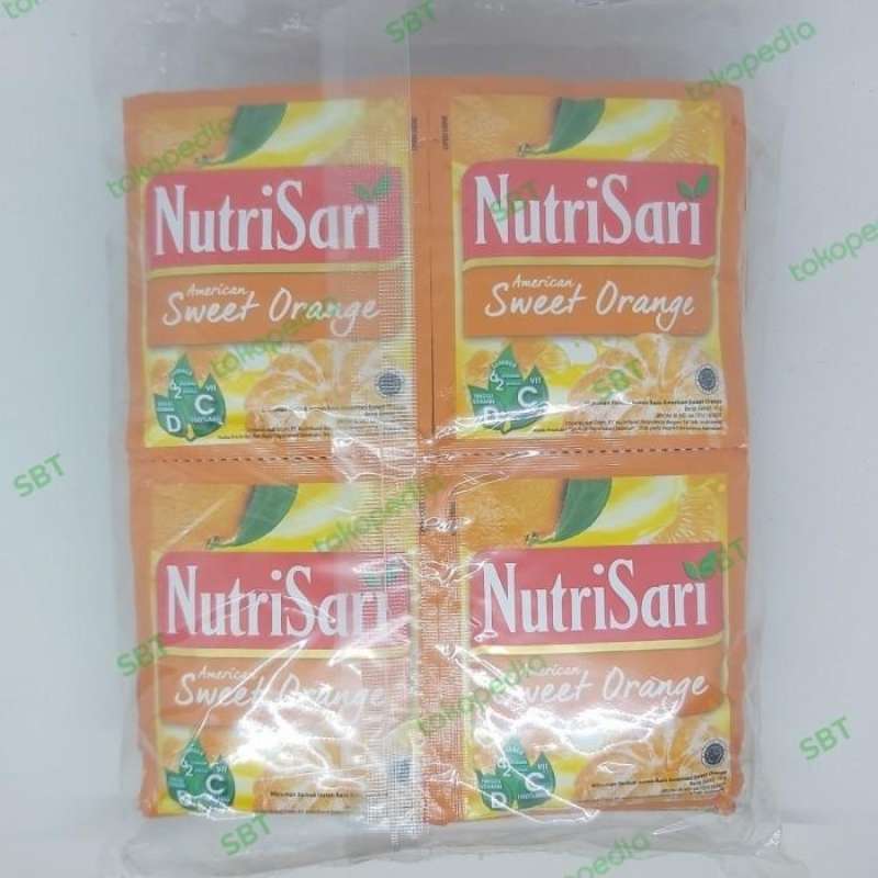 Jual nutrisari 10 sachet x 14 gram - Jeruk Maroko di Seller SBT - Kota ...
