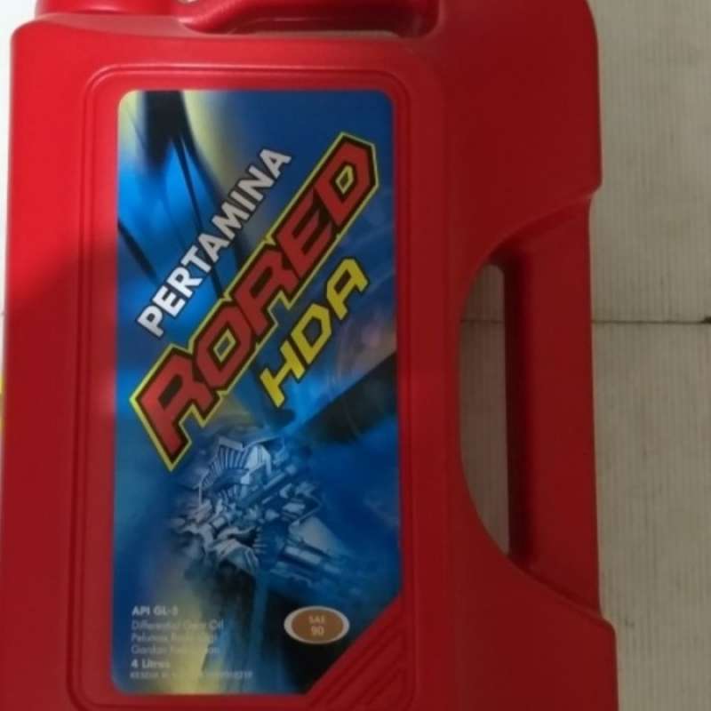 Jual Oli Transmisi /Oli Gardan Pertamina Rored Hda-90 4 Liter di Seller ...