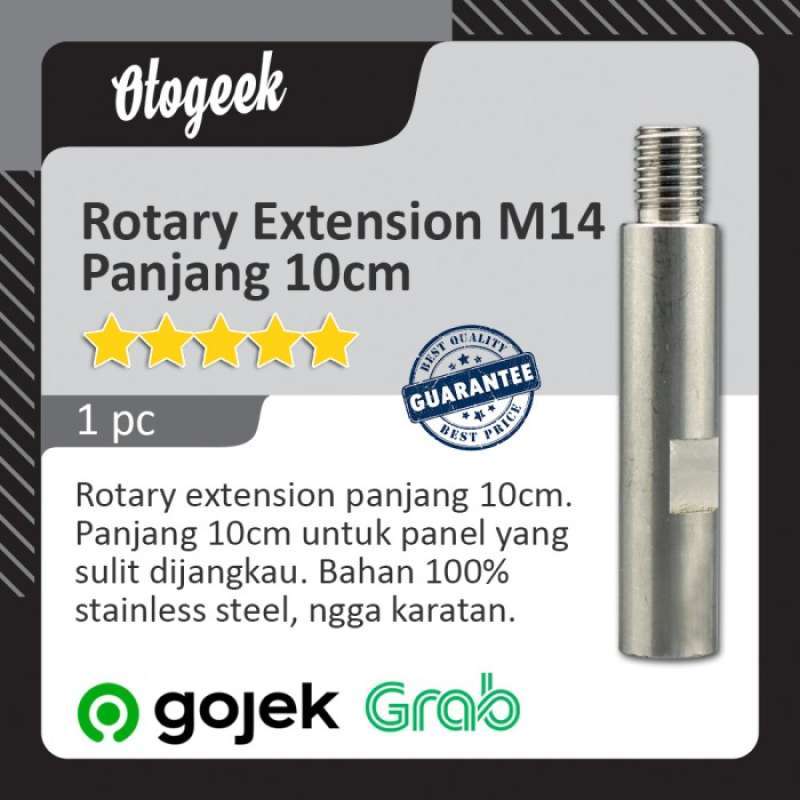 Promo Extension Mesin Poles Mobil Rotary Baut M14 - 10cm Diskon 23% di Seller Cintamotormu ...