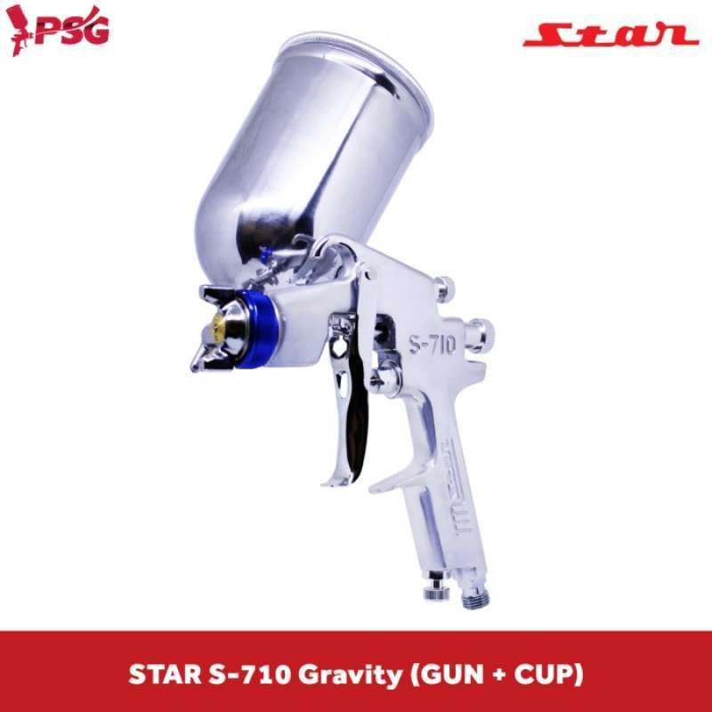 Jual STAR SPRAY GUN TIPE S-710-21G tabung atas ORIGINAL MADE IN TAIWAN ...