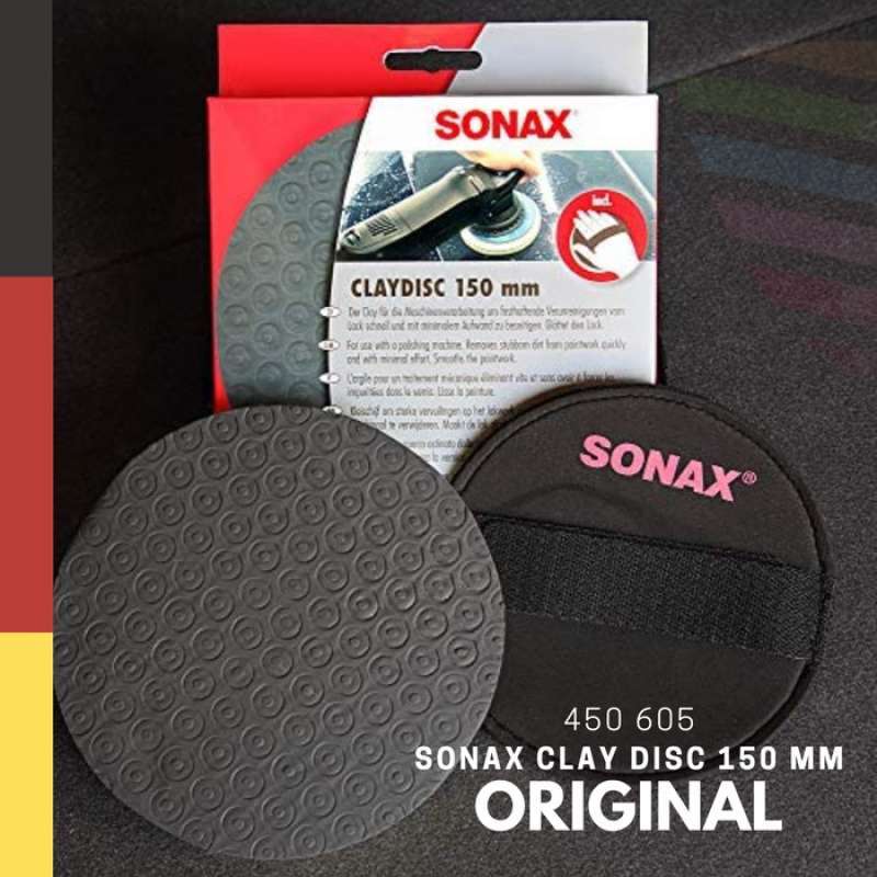 Promo SONAX Clay Disc 150 mm, Claydisc 150mm, Pengganti Claybar ...