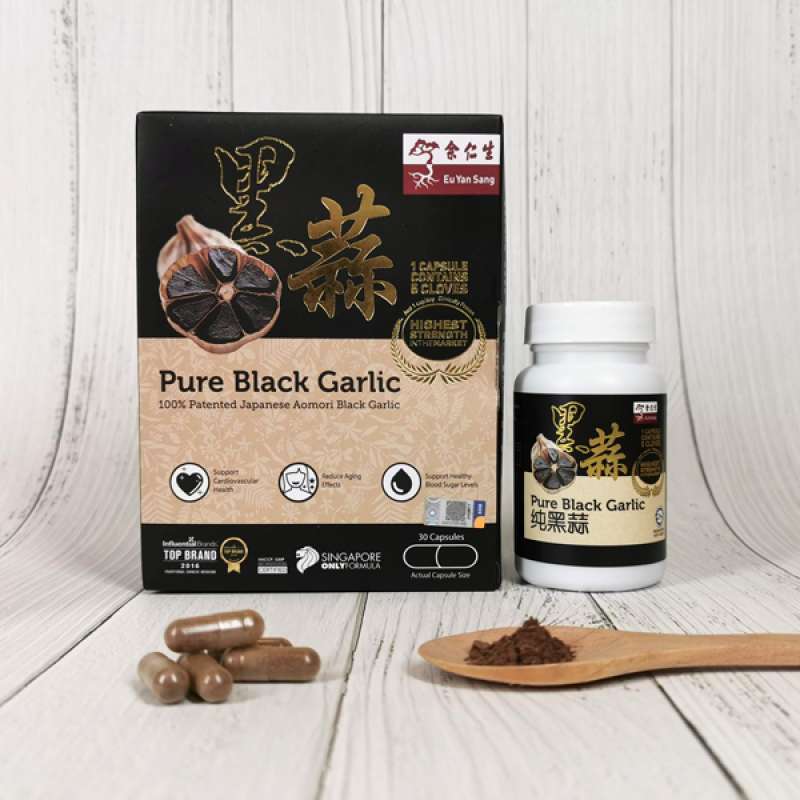 Jual Eu Yan Sang Pure Black Garlic 30 Capsules di Seller Eu Yan Sang ...