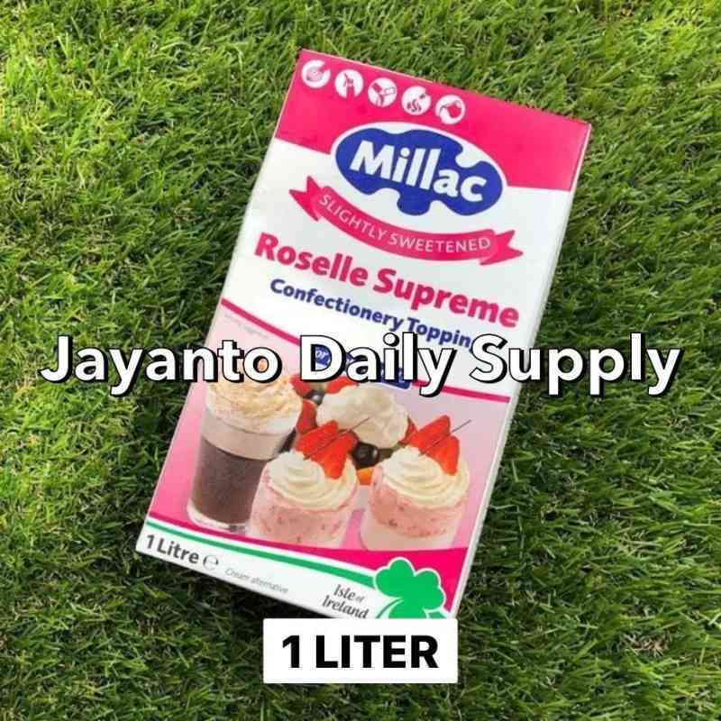 Jual Whipping Cream Merk Millac Roselle Supreme - Whipped Cream 1 Liter ...