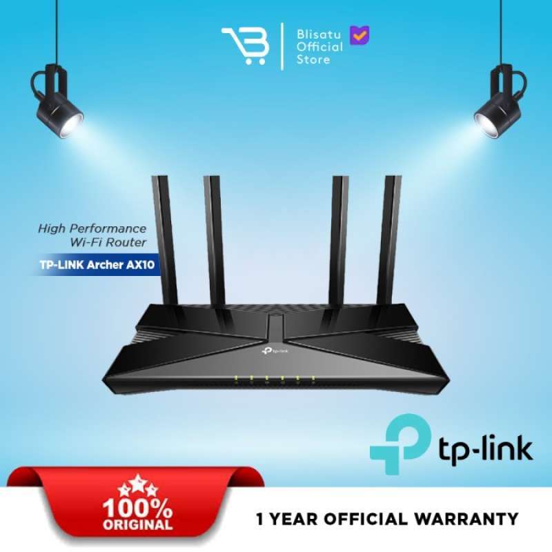 Promo Tp-Link Archer Ax10 Ax1500 Wi-Fi 6 Router Tplink Diskon 10% di ...