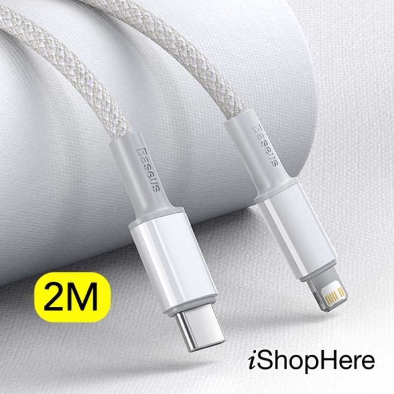 Jual Baseus Kabel Data Lightning Fast Charge Cable PD 20W 1 2 meter di ...