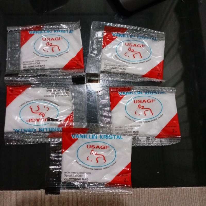 Jual Vanilli bubuk sachet usagi 2gr di Seller tokobahankuemedan ...