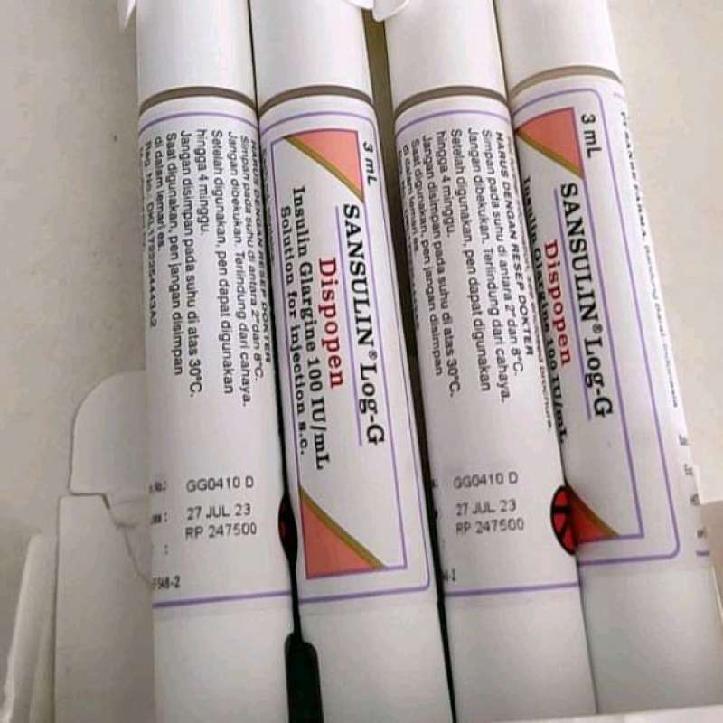 Jual Sansulin Log G Insulin Per Pen Di Seller Apotek Balanak - Kayu ...