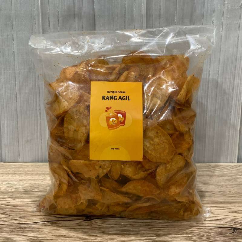 Jual Keripik Singkong Pedas Gurih 500g Di Seller Keripik Pedas Kang