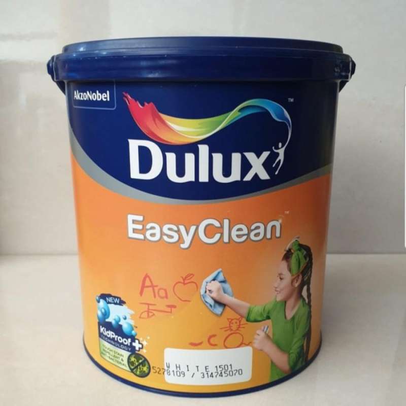 Jual Cat Tembok Dulux Easy Clean 1501 White Putih 20 Liter Di Seller Tb