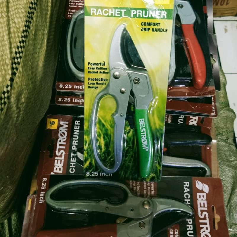 Jual Gunting Dahan Ranting Pohon Tanaman Bunga Rumput Rachet Pruning ...