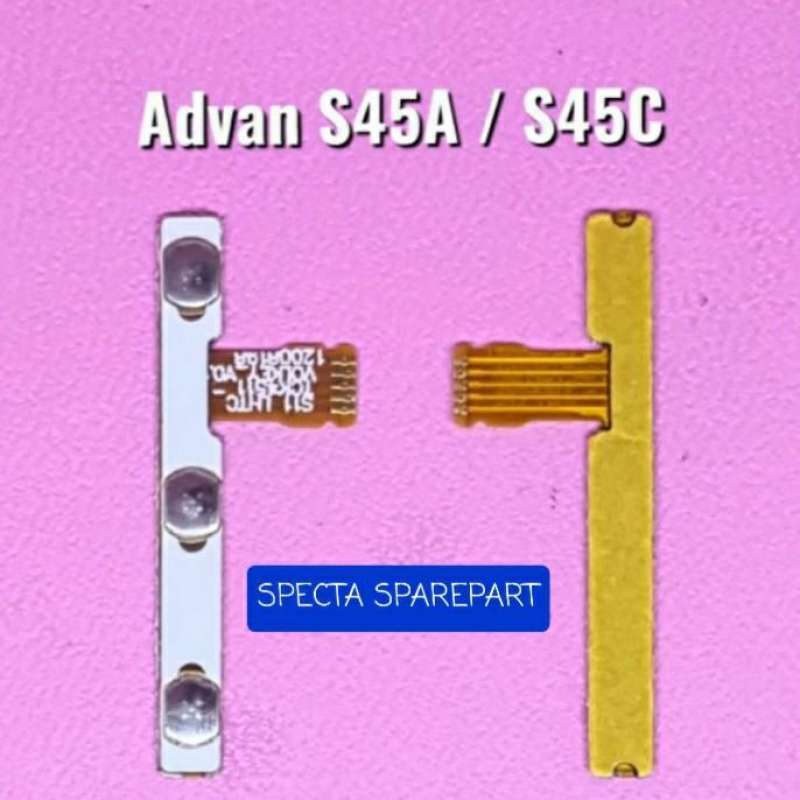 Jual FLEXIBLE CONNECTOR KONEKTOR VOLUME POWER ON OFF ADVAN S45A | S45C di Seller Top Up Fast ...