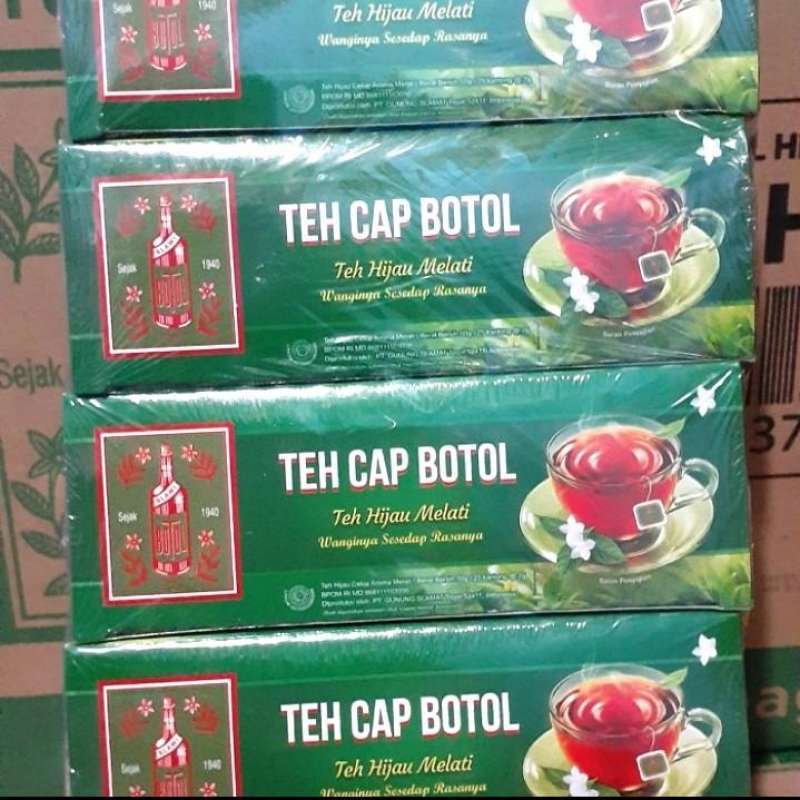 Jual Teh Cap Botol Hijau Celup di Seller Doa_Mamah shop - Krukut, Kota ...