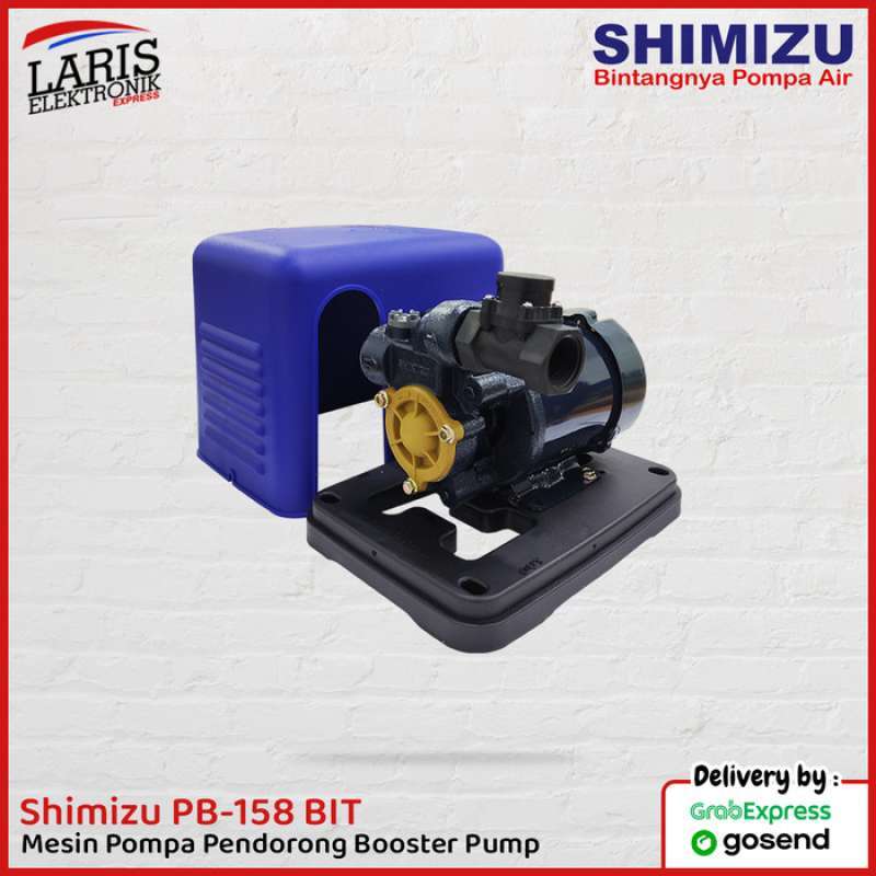 Promo Mesin Pompa Air Pendorong Otomatis Booster Pump Shimizu Pb-158 Bit Diskon 10% di Seller ...