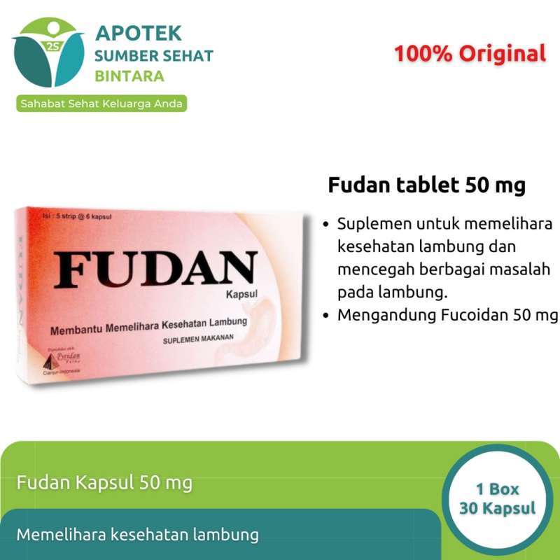 Jual Fudan Sirup/Tablet Memelihara Kesehatan Lambung di Seller Apotek ...