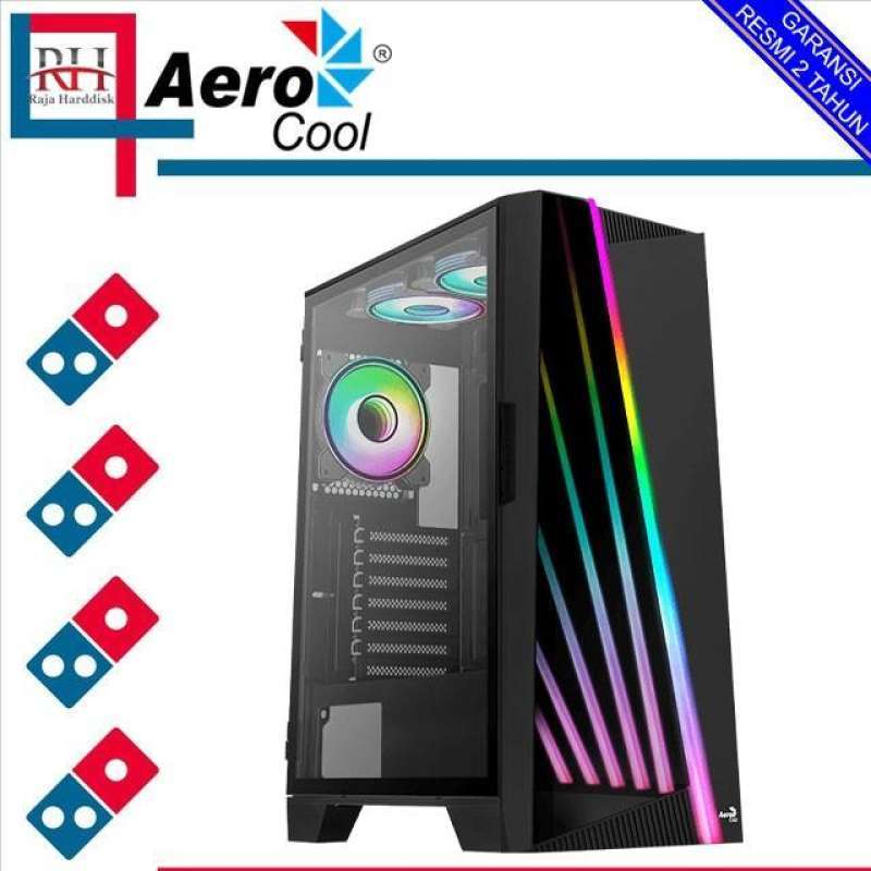 Jual Aerocool Mirage V1 - ARGB Tempered Glass Mid-Tower Gaming Casing ...
