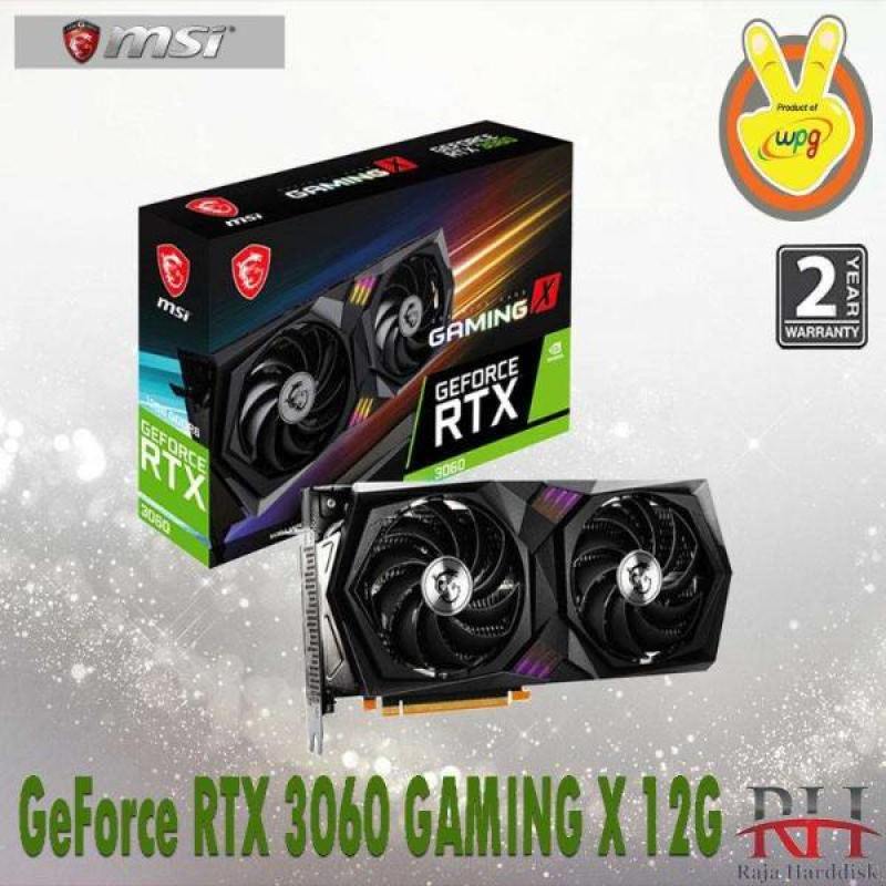 Jual MSI GeForce RTX 3060 GAMING X 12G di Seller Raja Harddisk - Mangga ...