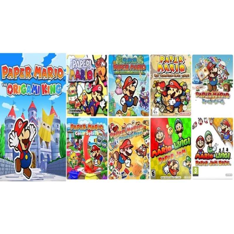 Jual Mario Paper Game Paaket Lengkap Semua Seri Untuk Pc Laptop Jam Bros Di Seller Rihils
