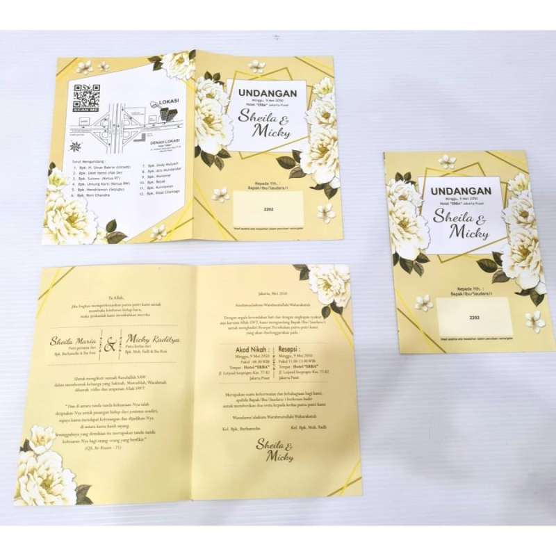 Jual Undangan Blangko Erba 2202 Di Seller Bos Bul89 - Sunter Agung ...