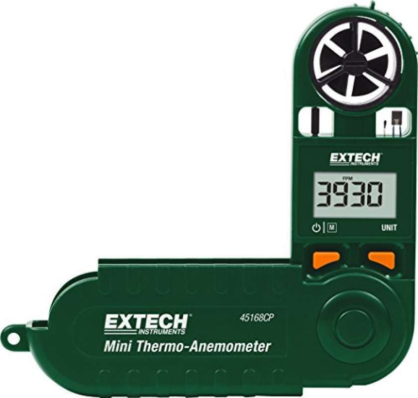 Promo Extech 45168CP Mini Thermo-Anemometer with Built-in Compass ...