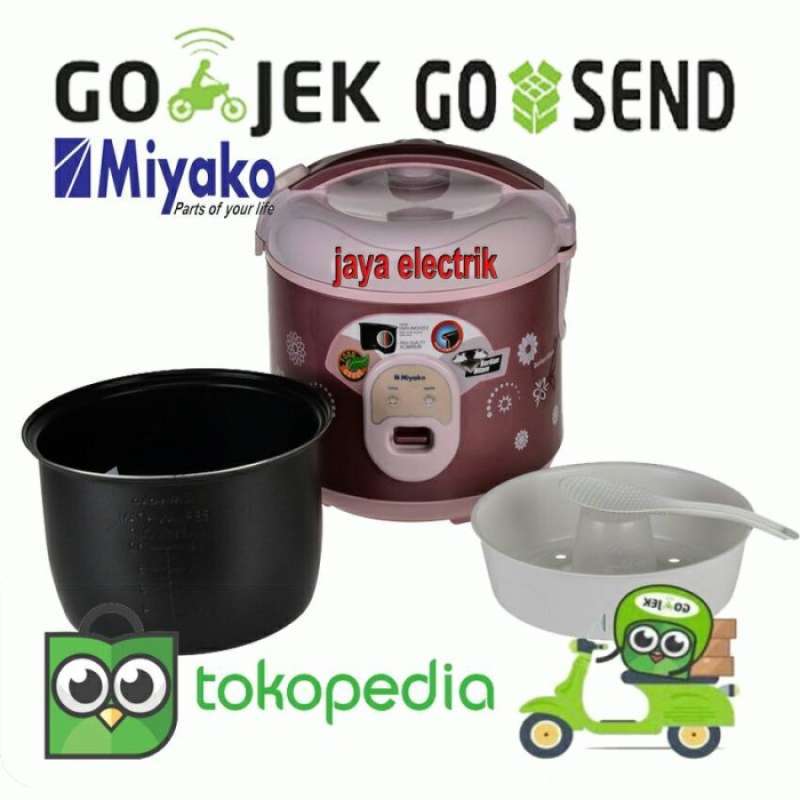 Promo Magic com miyako 18 BH 2 liter panci anti gores bisa gojek Diskon ...