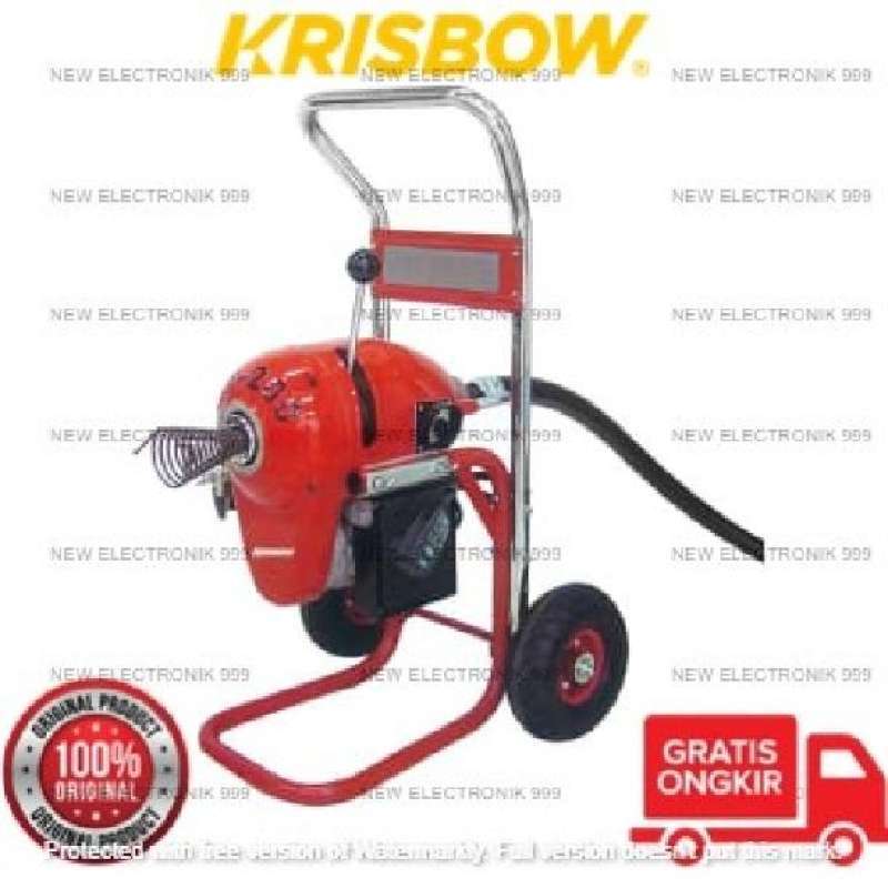 Jual Drain Cleaner 200mm Motor With Stand Krisbow Kw1801264 Di Seller ...