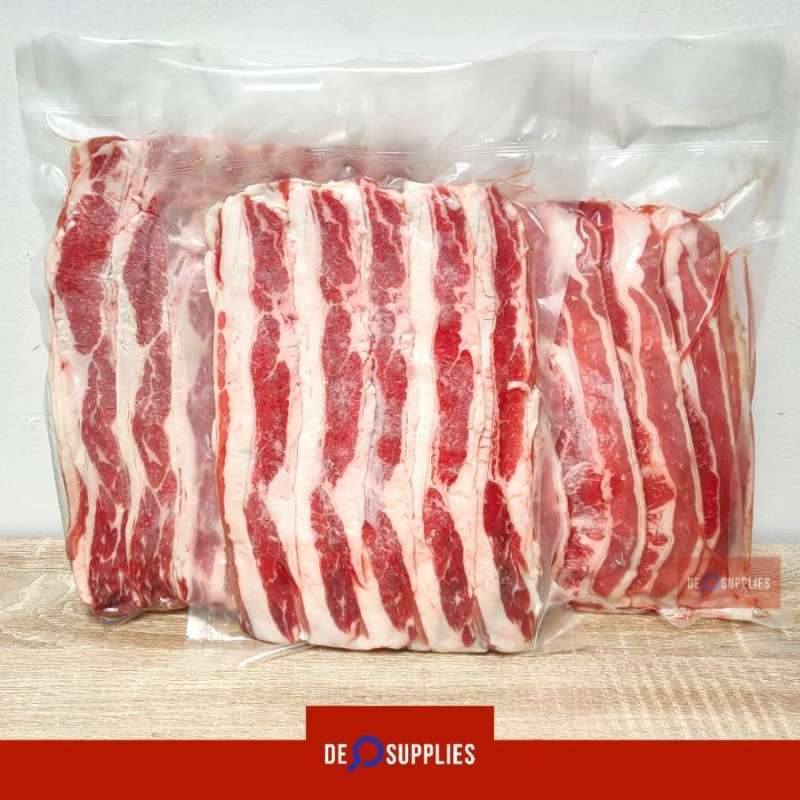 Jual Daging Slice Shortplate US Premium Beef 1kg - Sapi Slice Yoshinoya ...