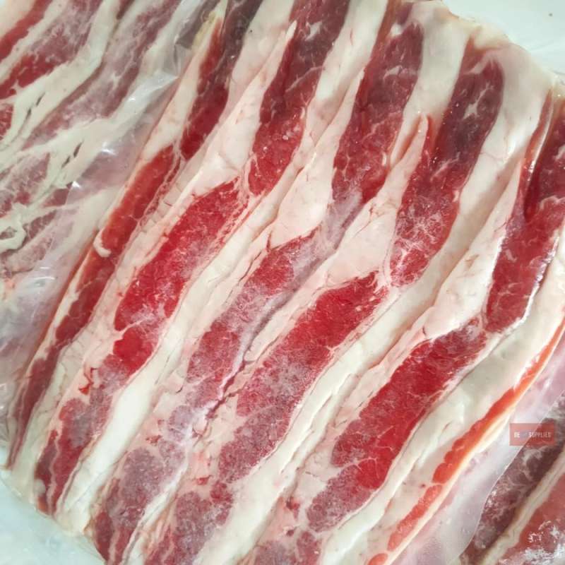 Jual Daging Slice Shortplate US Premium Beef 1kg - Sapi Slice Yoshinoya ...