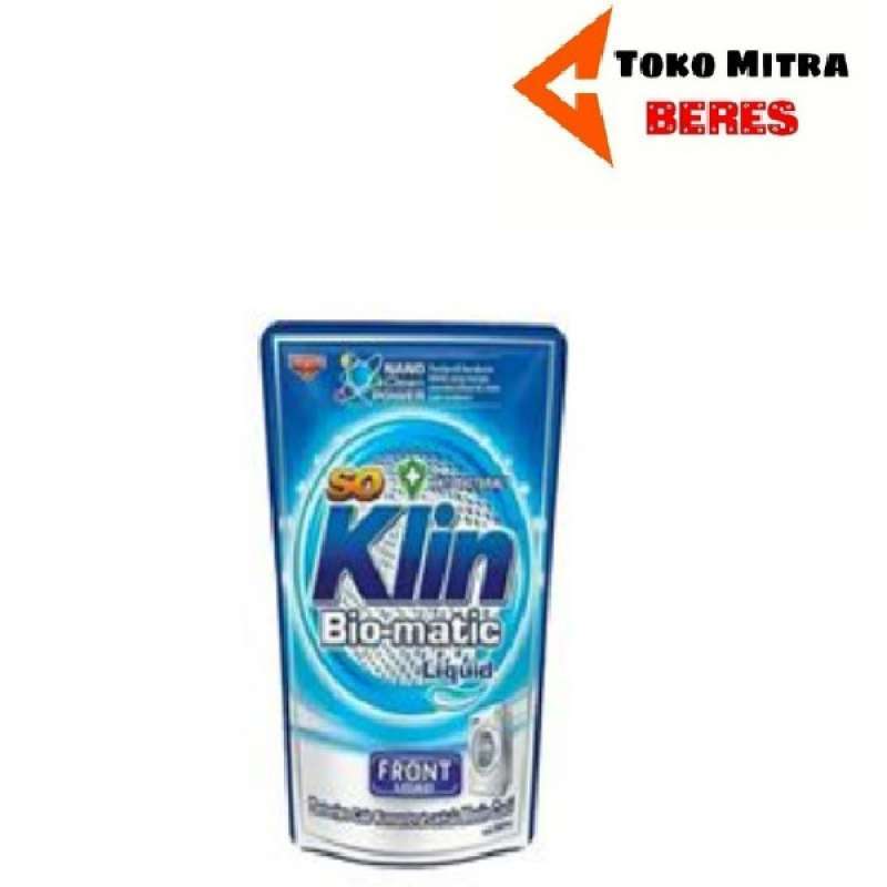 Promo So Klin Bio Matic 700ml - Front Load Diskon 5% di Seller Toko ...