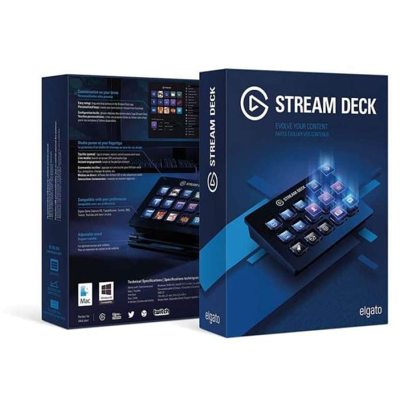 Jual Elgato Stream Deck 15 LCD Keys Live Controller di Seller Line ...