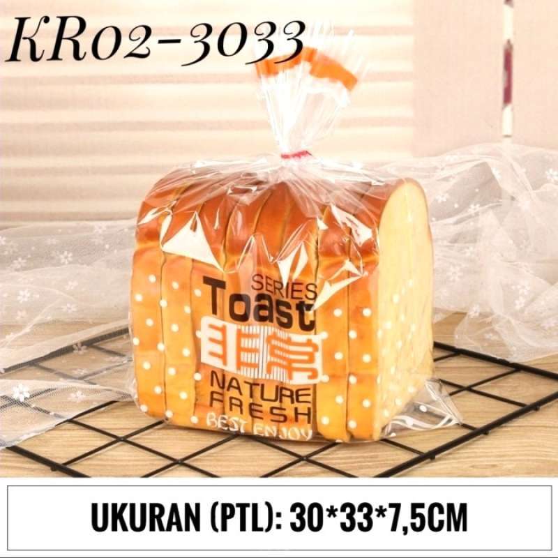 Jual Plastik Roti Tawar KR02-3033 Kemasan Plastik Roti Tawar Packaging ...