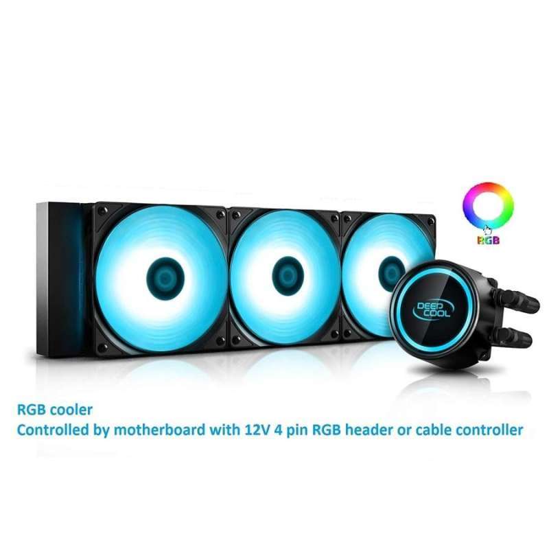 Jual DEEPCOOL GAMMAXX L360 V2 AIO CPU Liquid Cooler Support Intel AMD ...