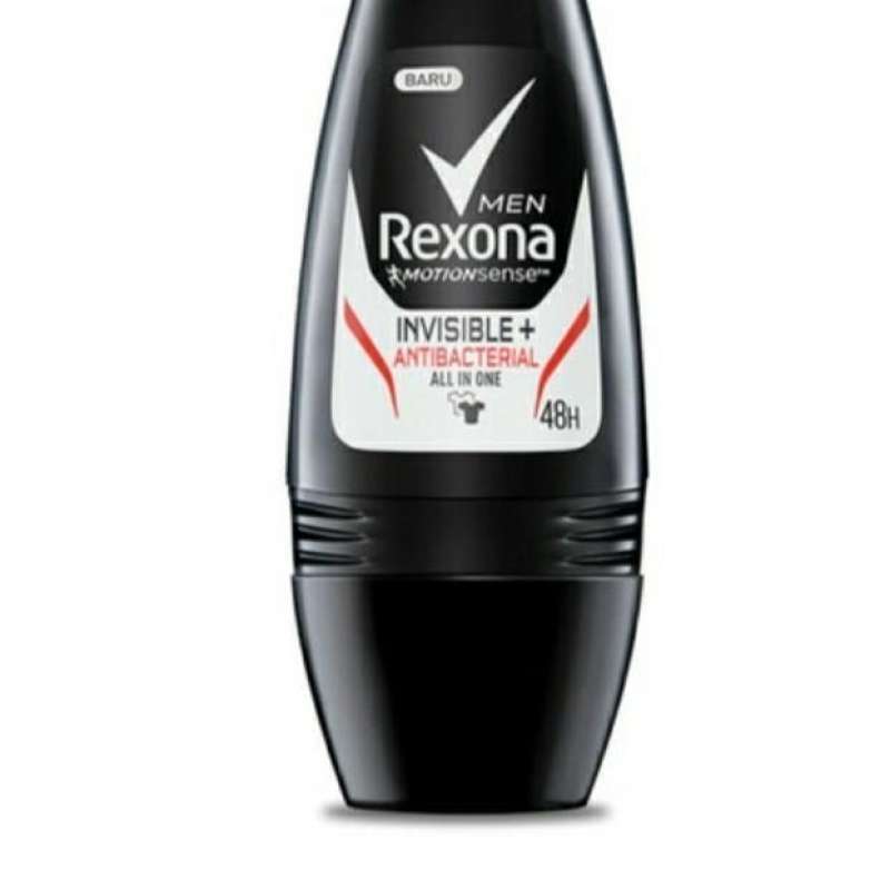 Jual rexona men roll on invisible antibacterial 45ml di Seller T&A cos ...
