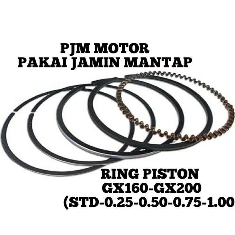 Jual GX160 GX200 RING PISTON SEHER MESIN PENGGERAK GENSET 2KW 3KW 2000 3000 di Seller Sultan ...