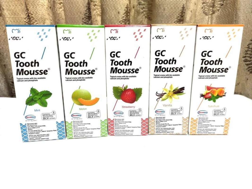 Jual GC Tooth Mousse - untuk perawatan gigi susu di Seller Kevin Dents ...