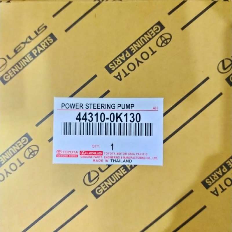 Jual Pump Assy Vane/pompa Power Steering Toyota Fortuner Vrz/hilux Revo ...
