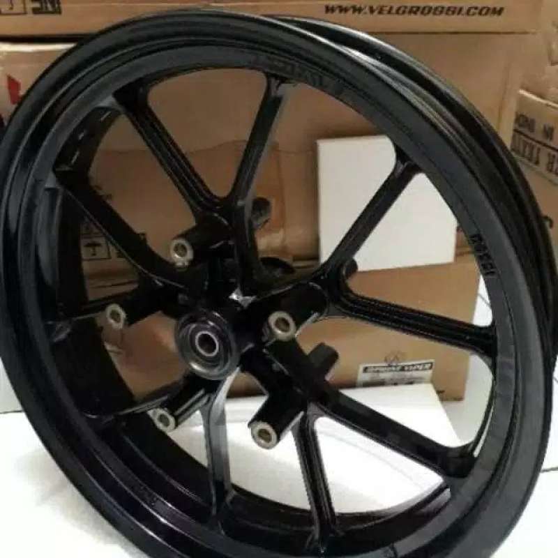 Promo VELG DEPAN NINJA 250 FI Z250 R25 MT25 V Rossi LEBAR 3.5 inchi & 3 ...