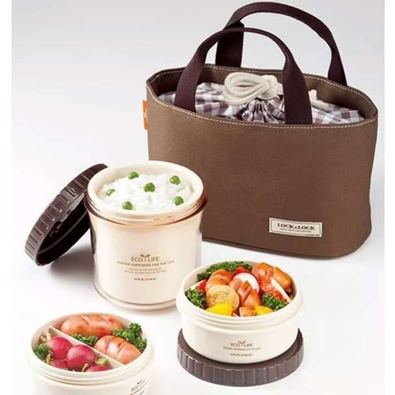 Jual Lock & Lock Limited Edition Lock N Lock Set Lunch Box Hpl746B ...